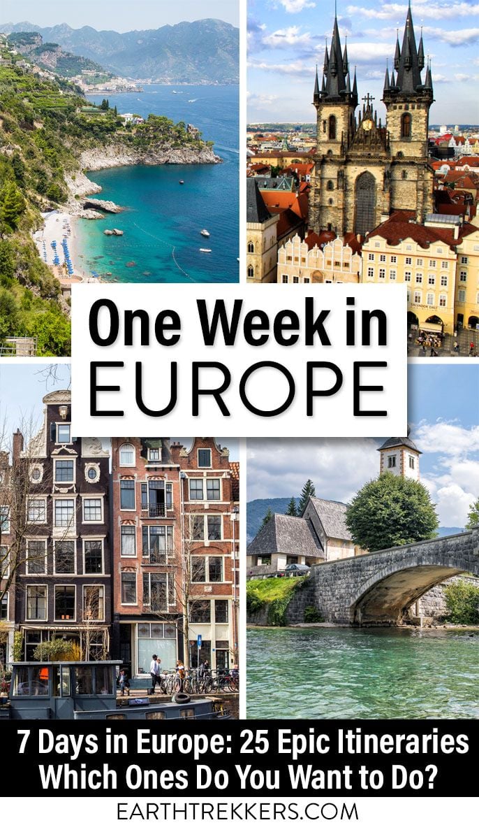 Exploring European Cities in One Week: The Ultimate Travel Guide ...
